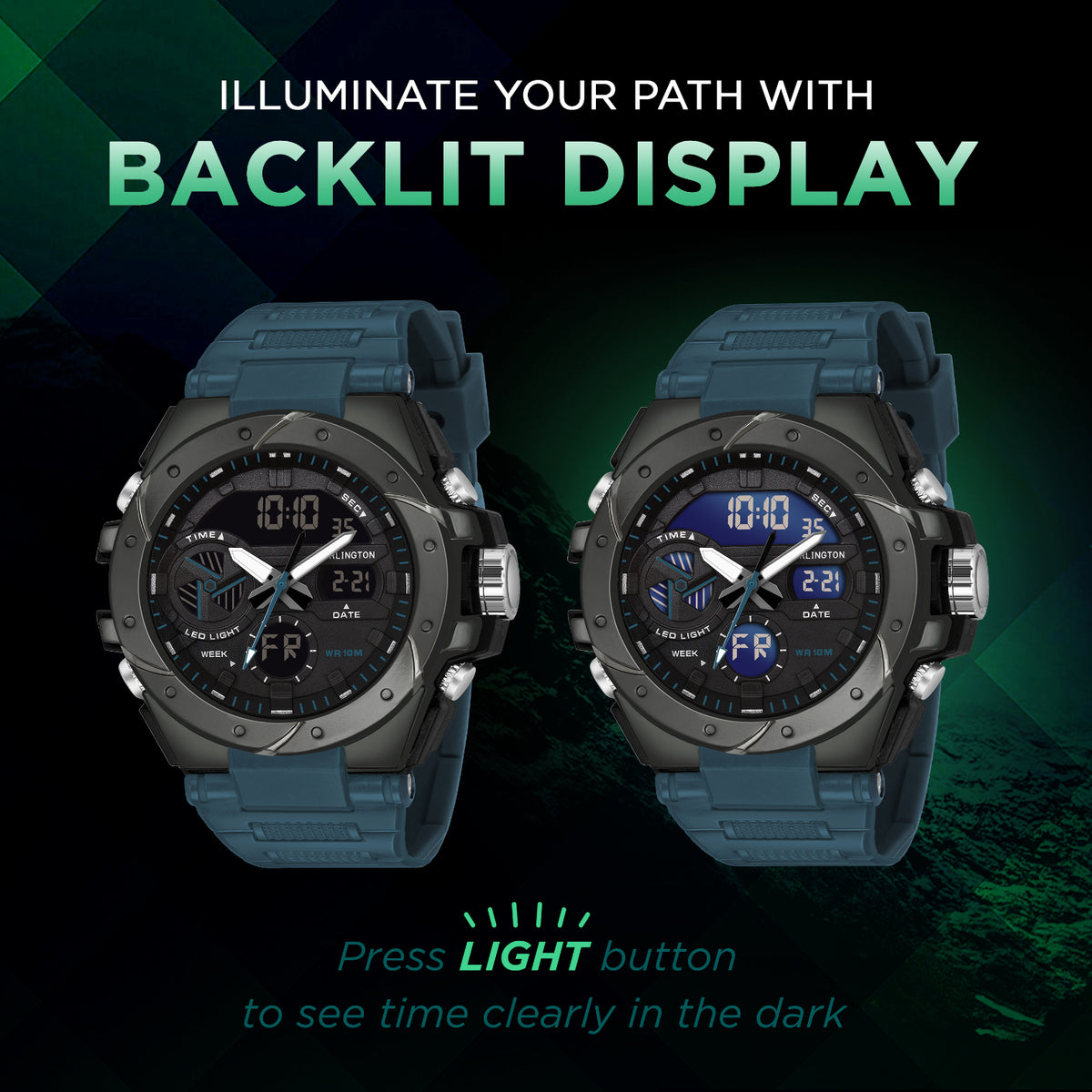 Carlington Endurance Analog-Digital Sports Watch for Men and Boys - CT