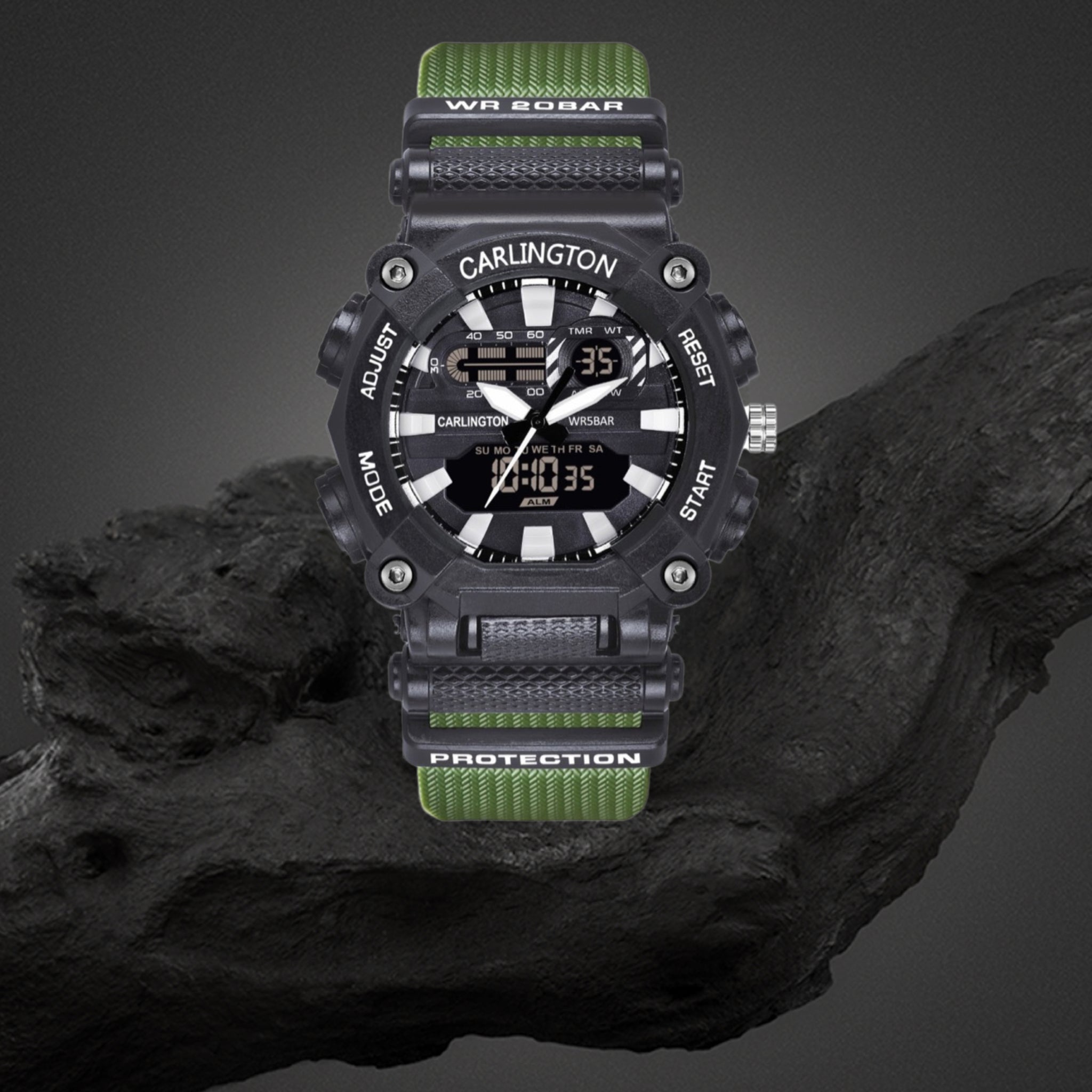 Shop the Best Analog-Digital Sports Watch From Carlington - Affordable ...